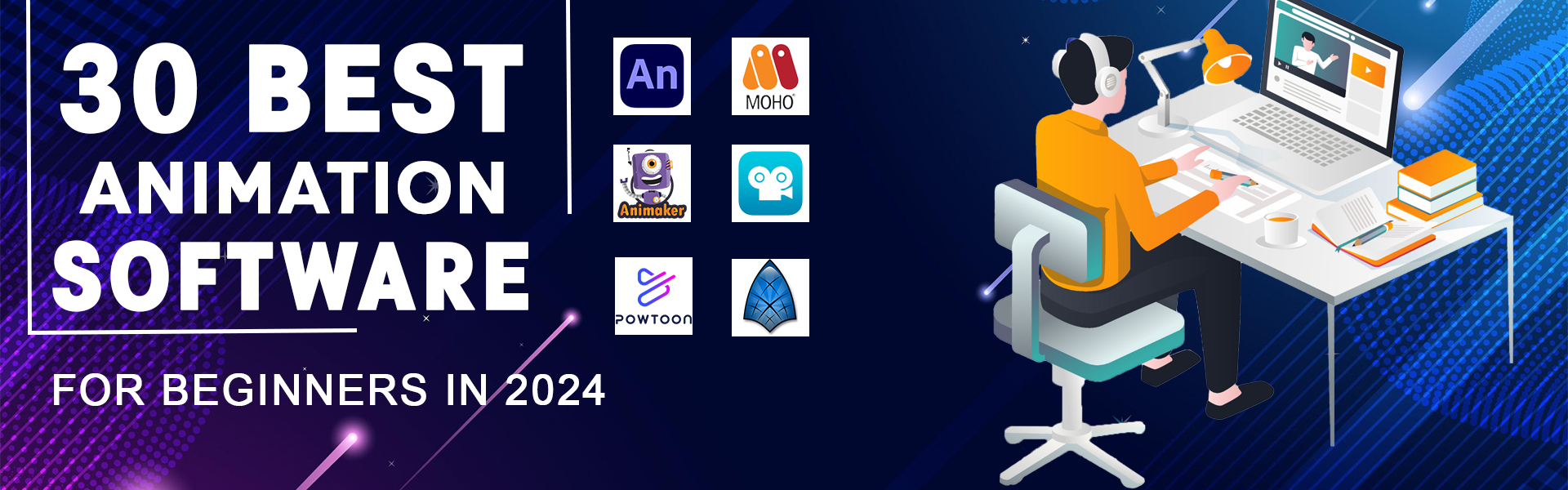 30 Best Animation Software for Beginners in 2024