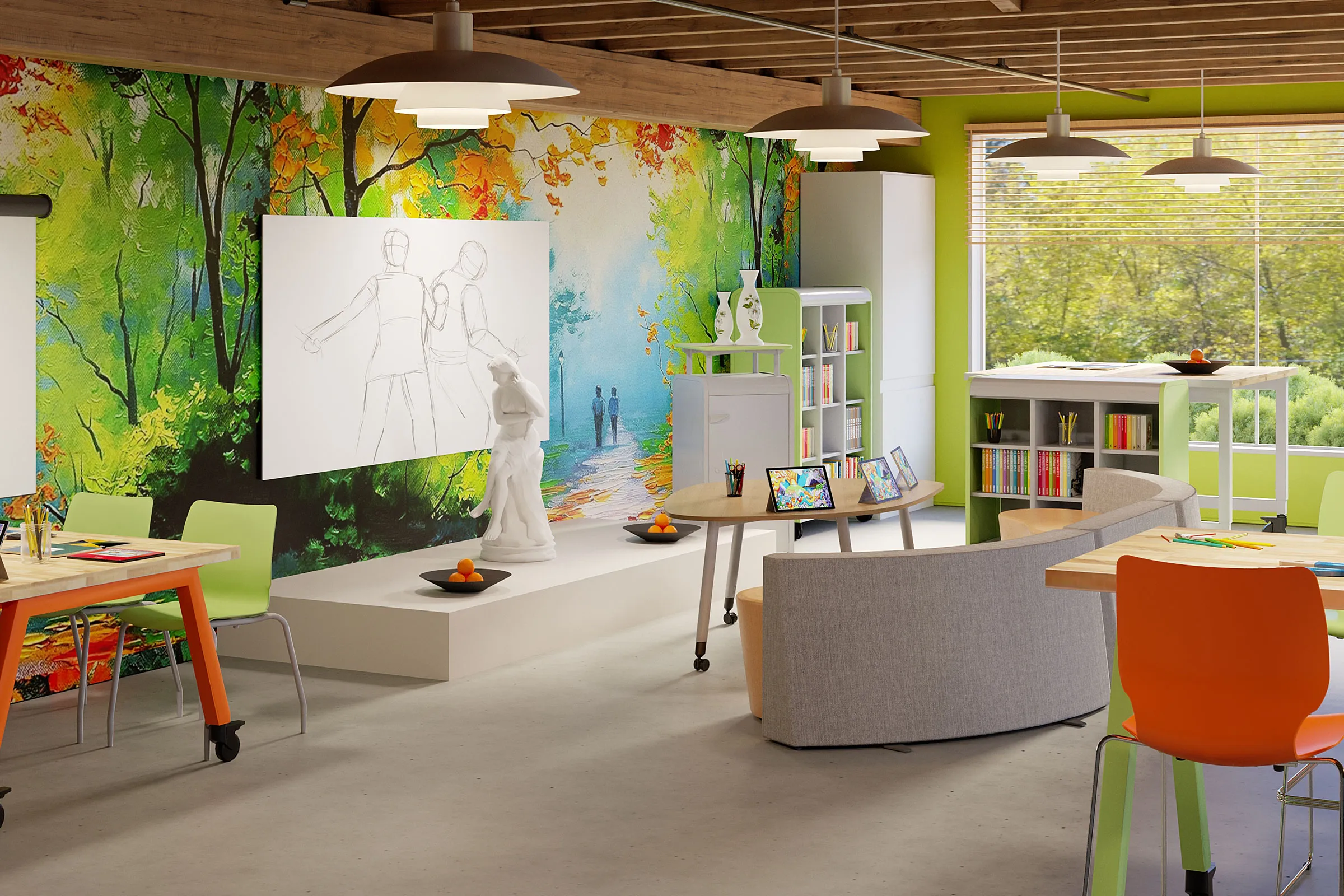 Smith Systems Flowform Learn Lounge