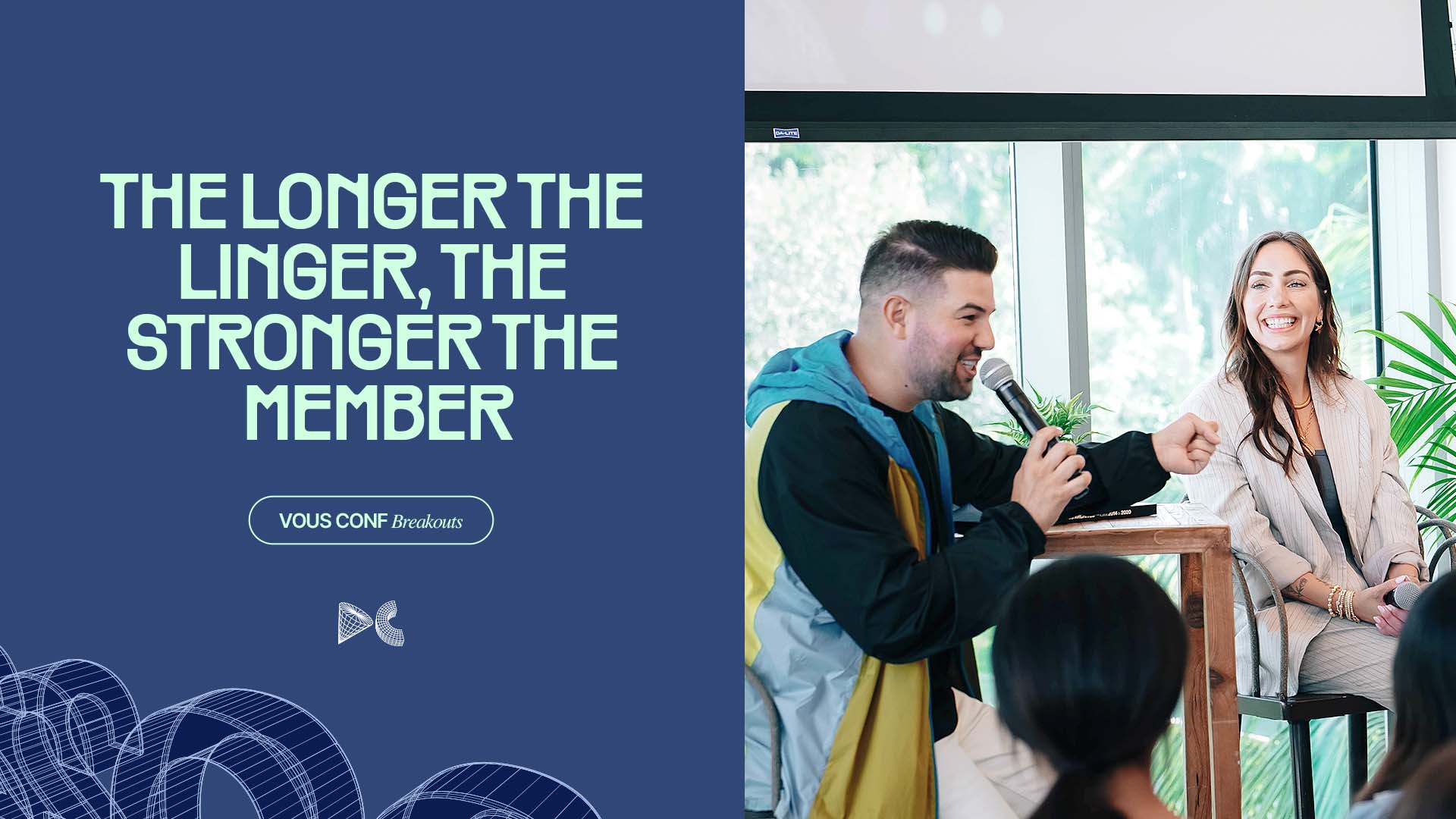 The Longer the Linger, The Stronger the Member