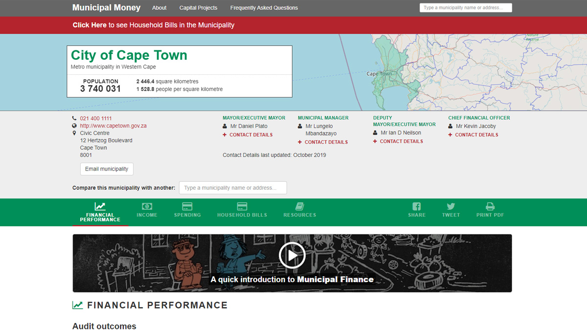 Municipal Money | OpenUp