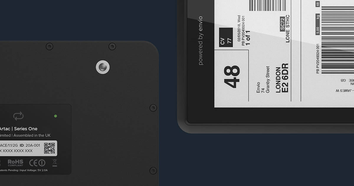 Digital Shipping Label from Envio