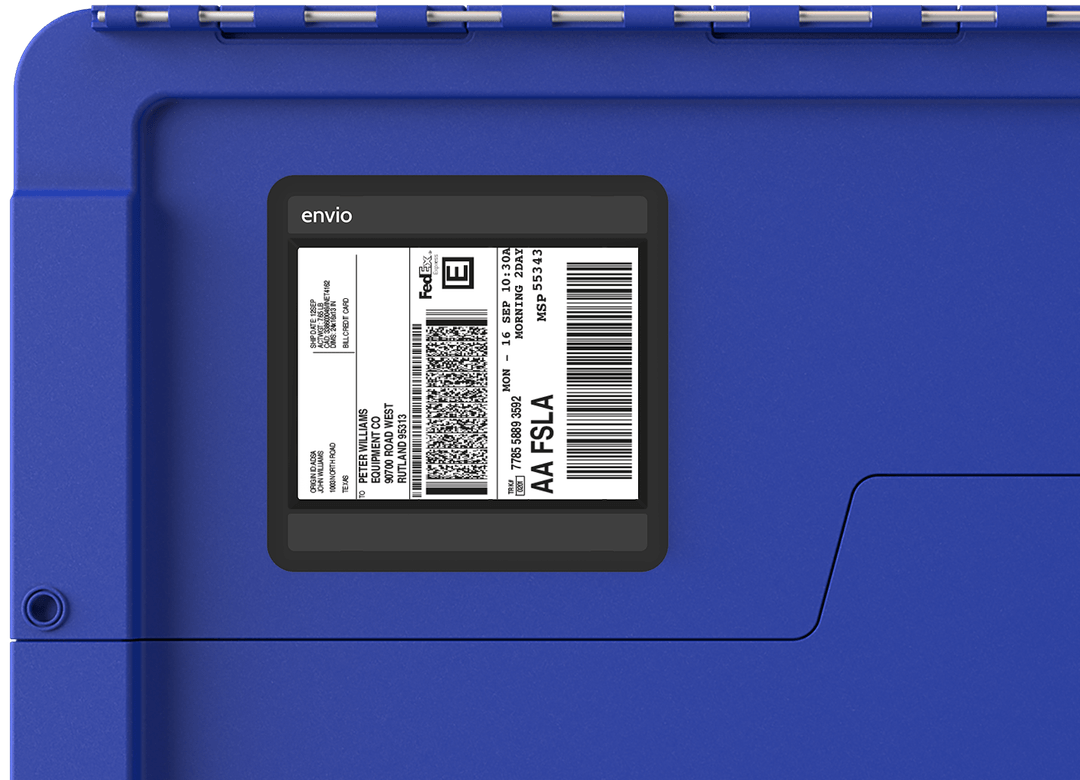 Digital Shipping Label from Envio