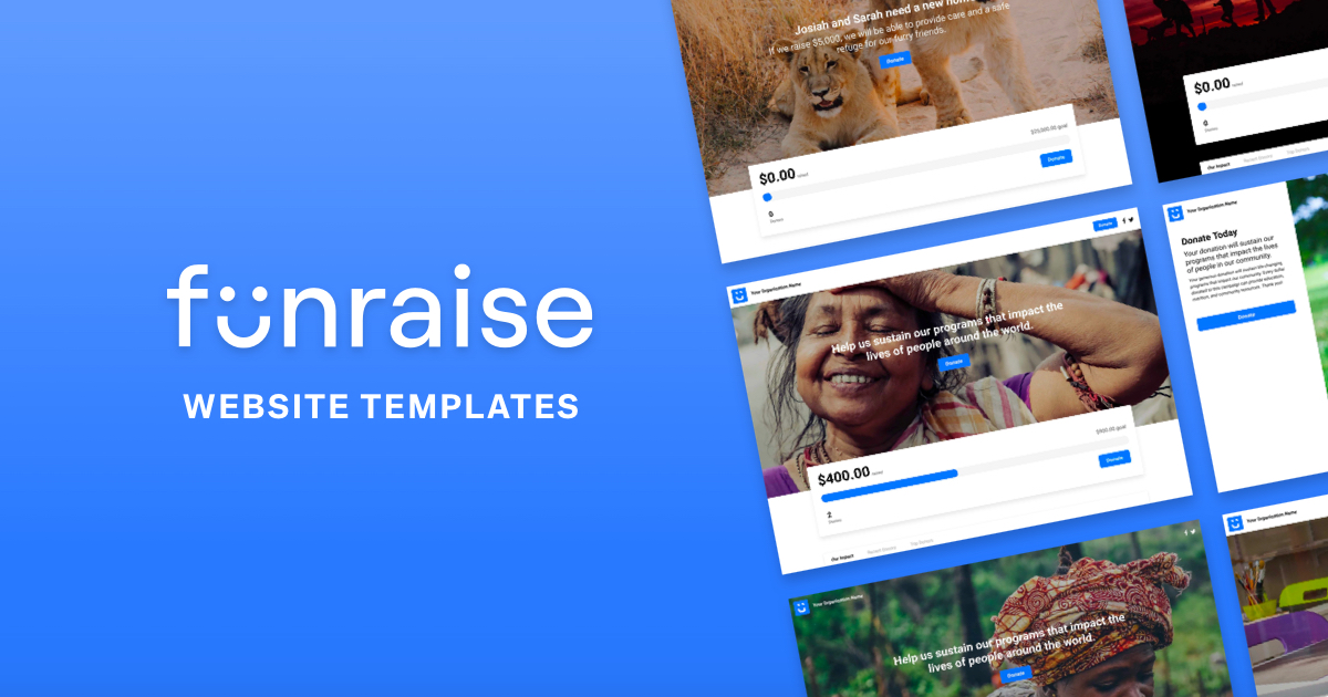 Fundraiser Websites