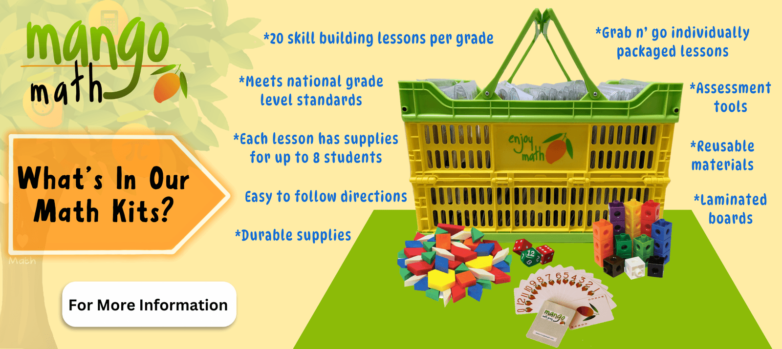 Game-Based Math Kits for Primary Curriculums | MANGO Math