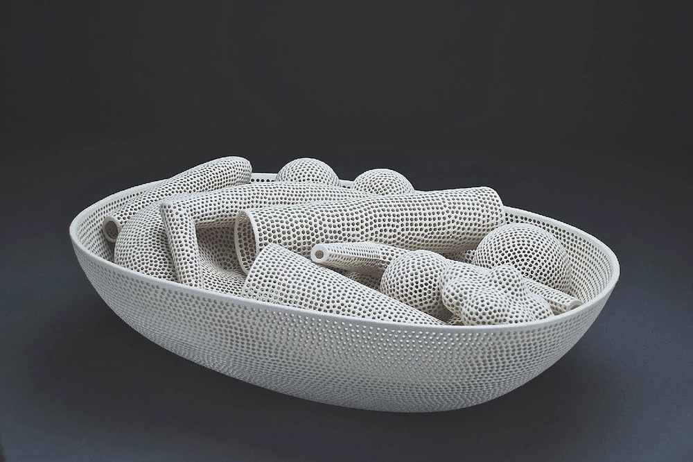 Perforated Vessel & Contents by Tony Marsh