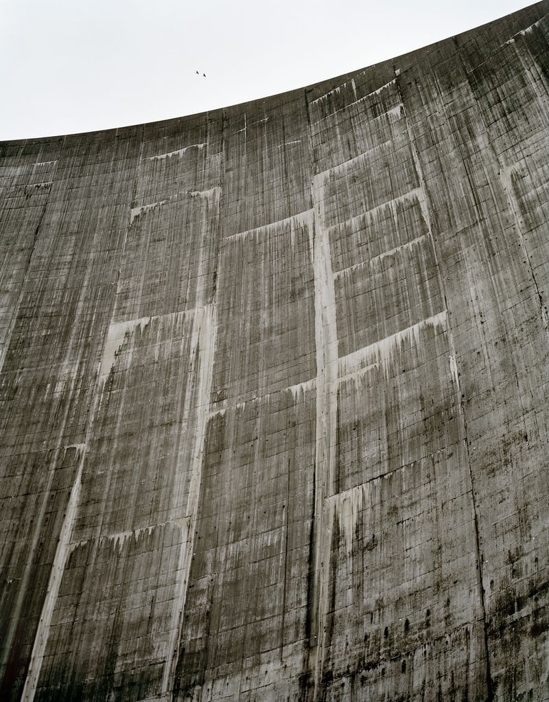 Dam and Man in Savoy by Céline Clanet