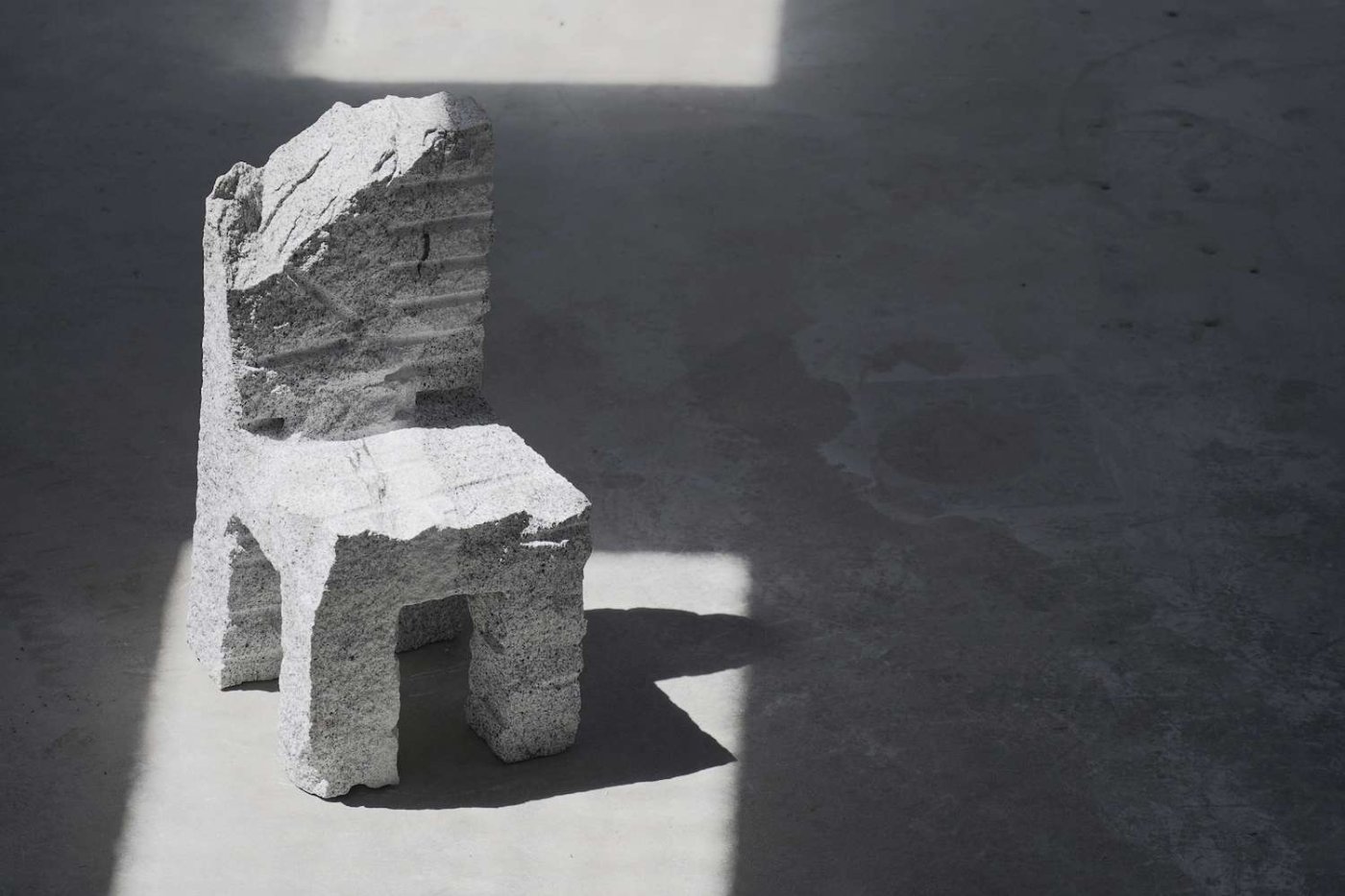 Wood, Stone by Max Lamb