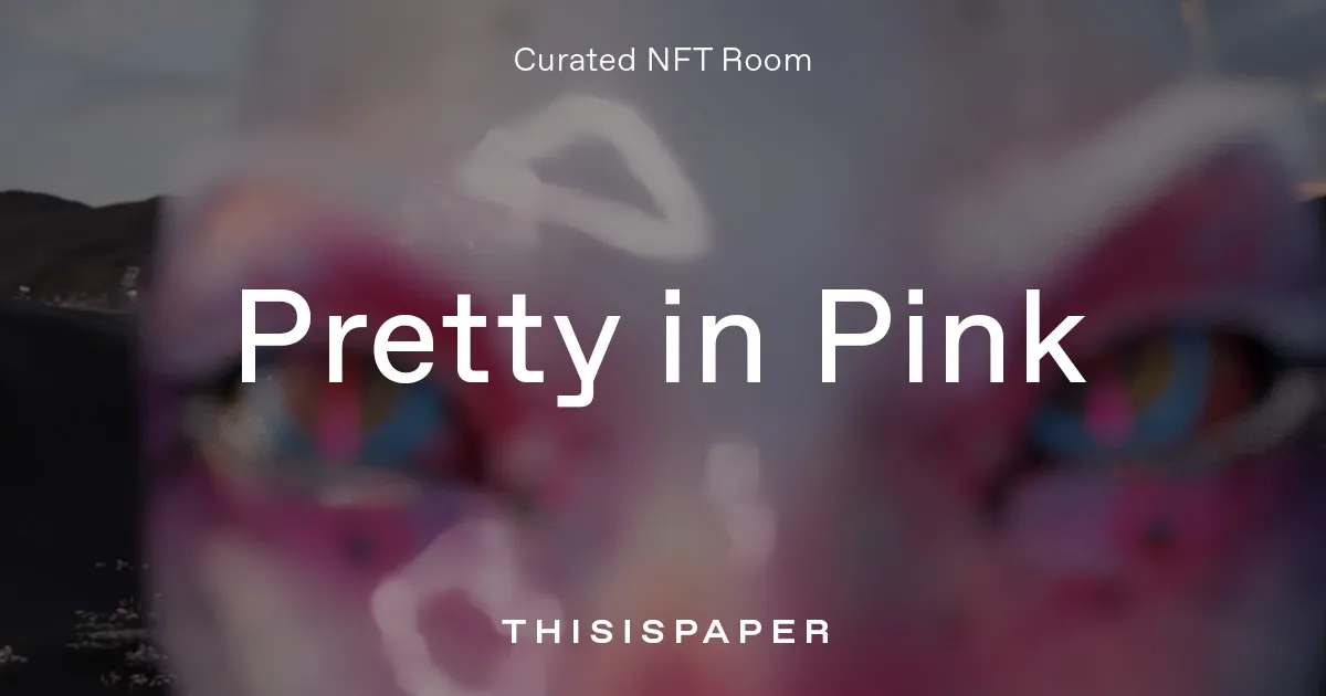 Curated NFT Room: Pretty in Pink