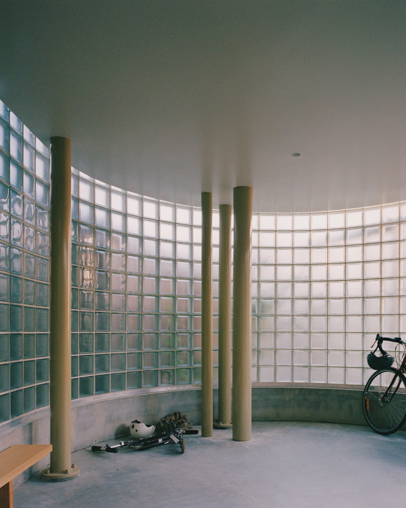 'Glass Block Outbuilding' by Baracco+Wright Architects