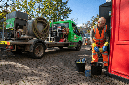 Portable Toilet Cleaning & Emptying Service | D-Tox