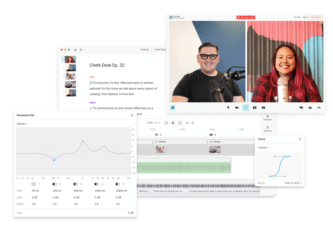 AI-Powered Podcast & Audio Editor | Descript