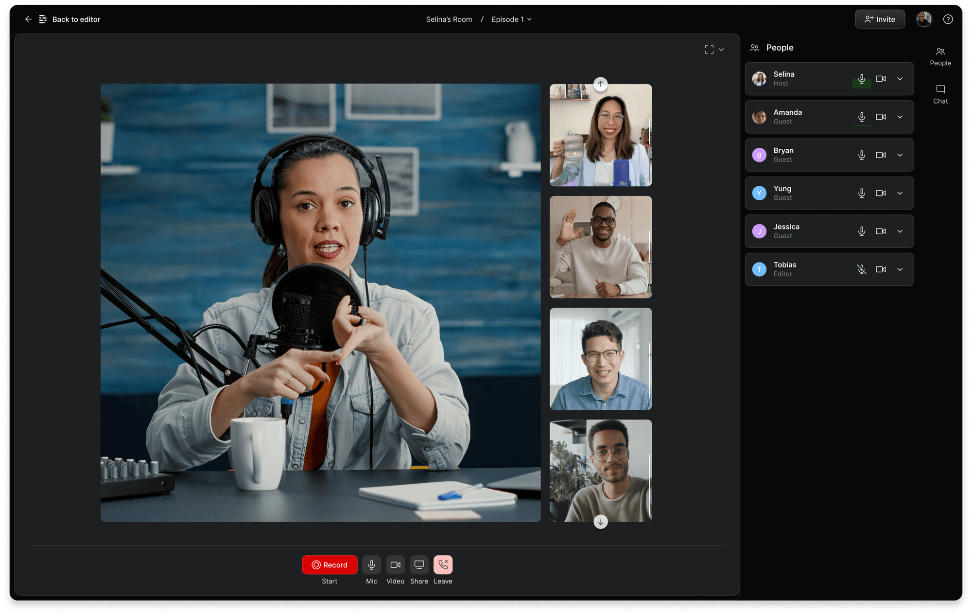 Descript: AI-Powered Podcast & Audio Editor