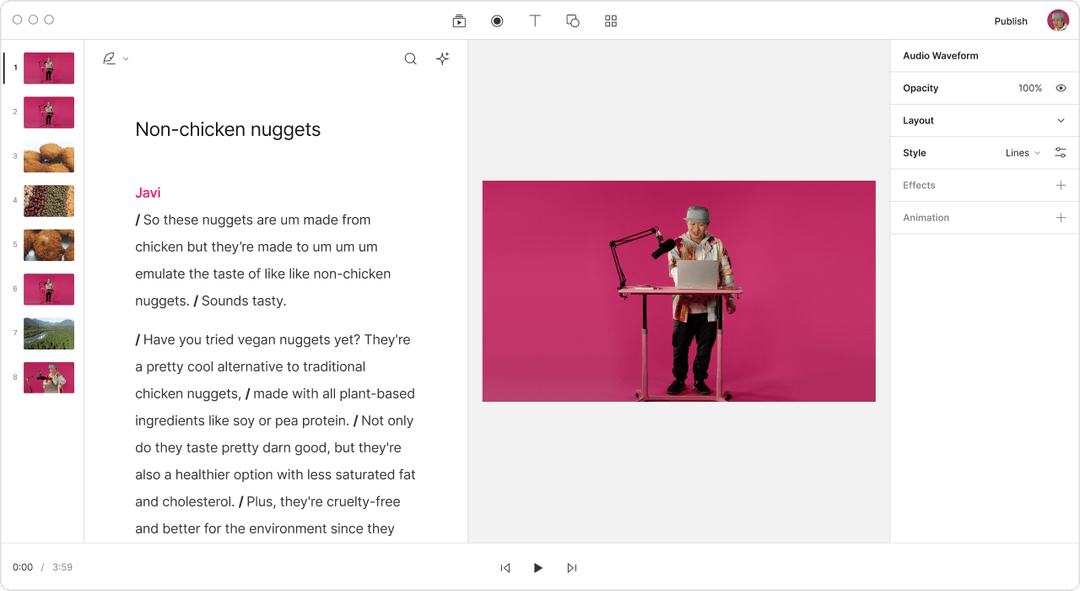 Transcribe Video to Text | Convert Video into Text with AI | Descript
