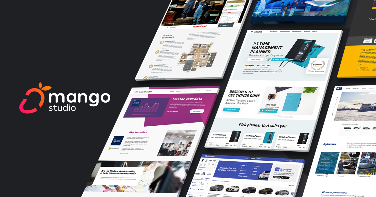 Við elskum að skapa lausnir - Studio Mango