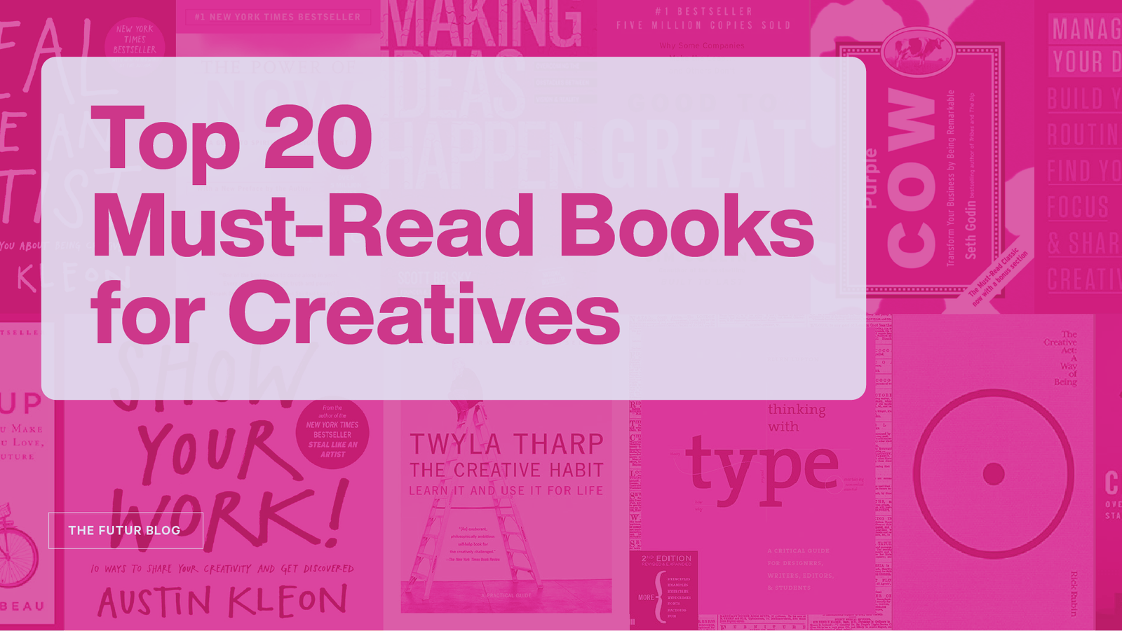 Our Top 20 Books for Creatives