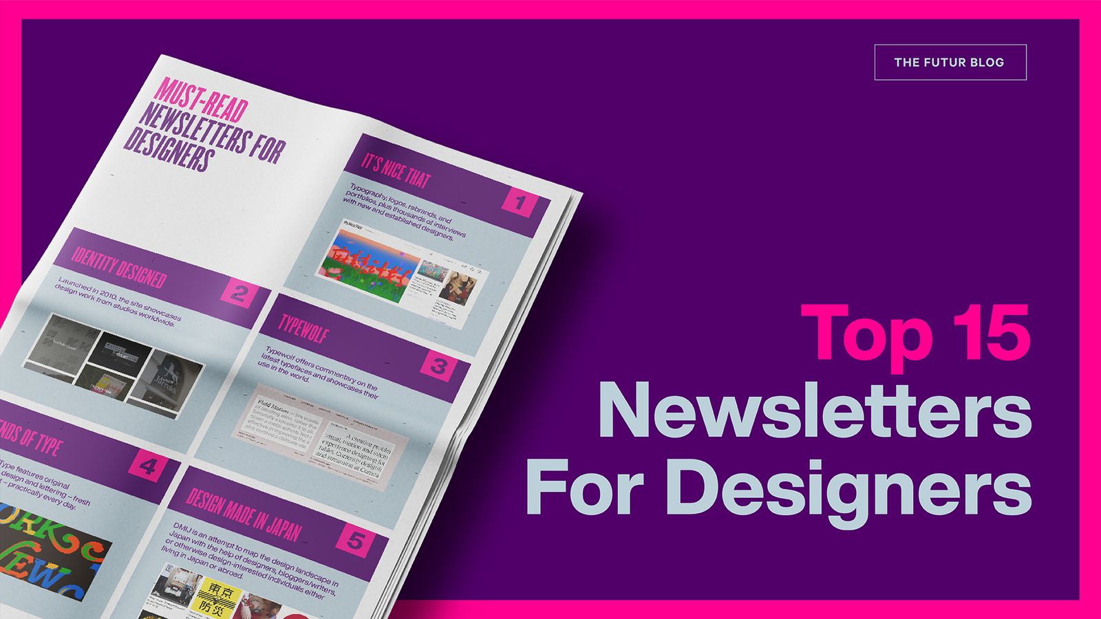 Top 15 Newsletters For Designers