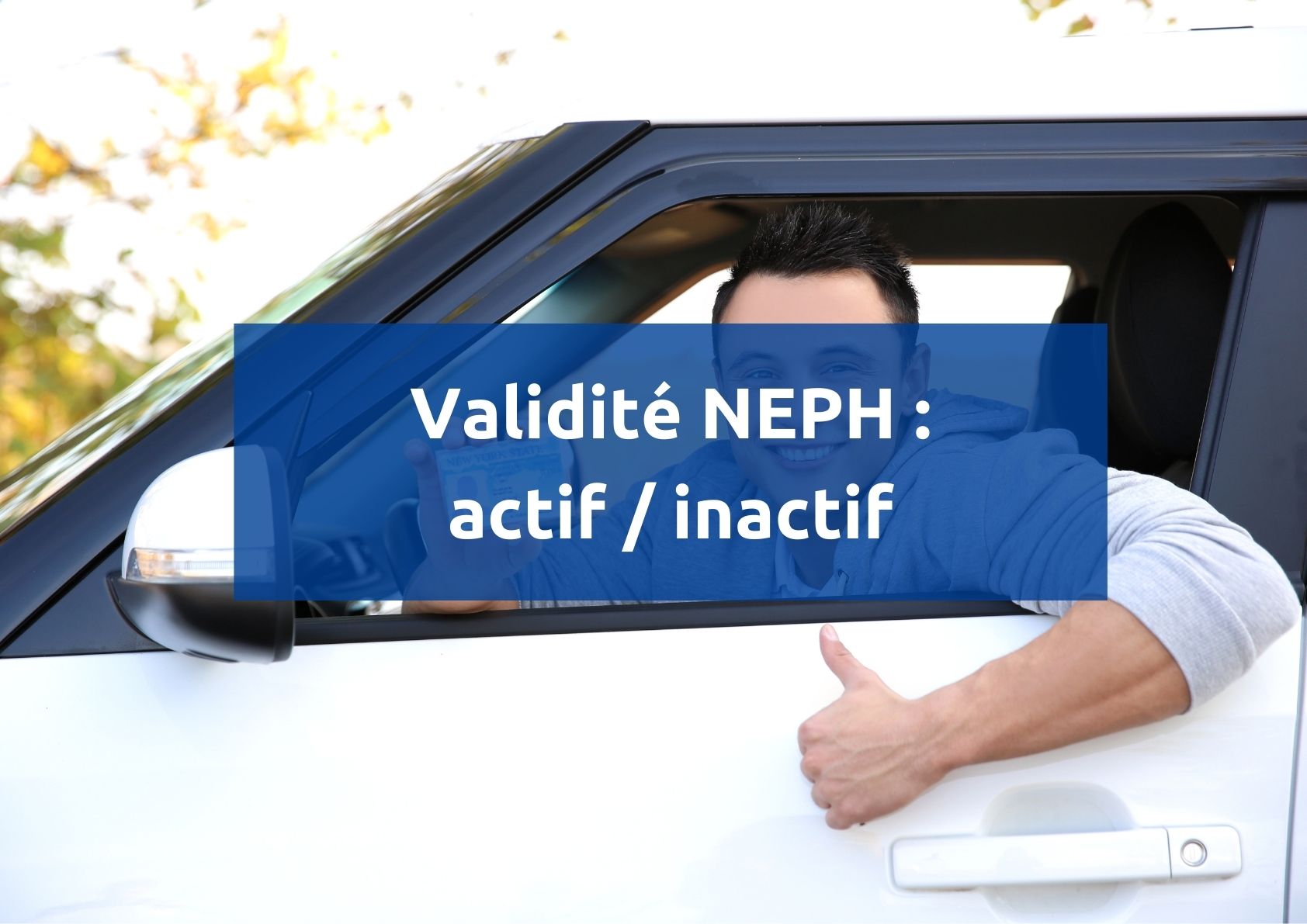 Validité de l'identifiant NEPH : actif ou inactif