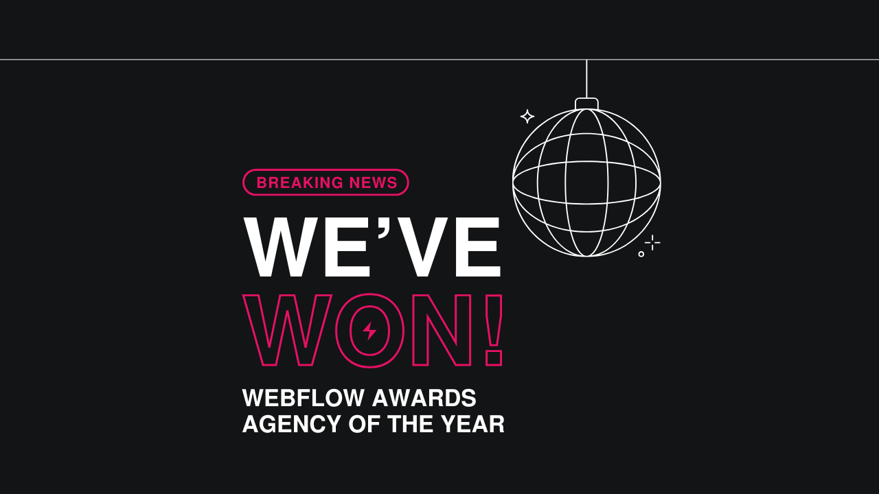 Social Driver Wins Webflow Agency of the Year | Social Driver