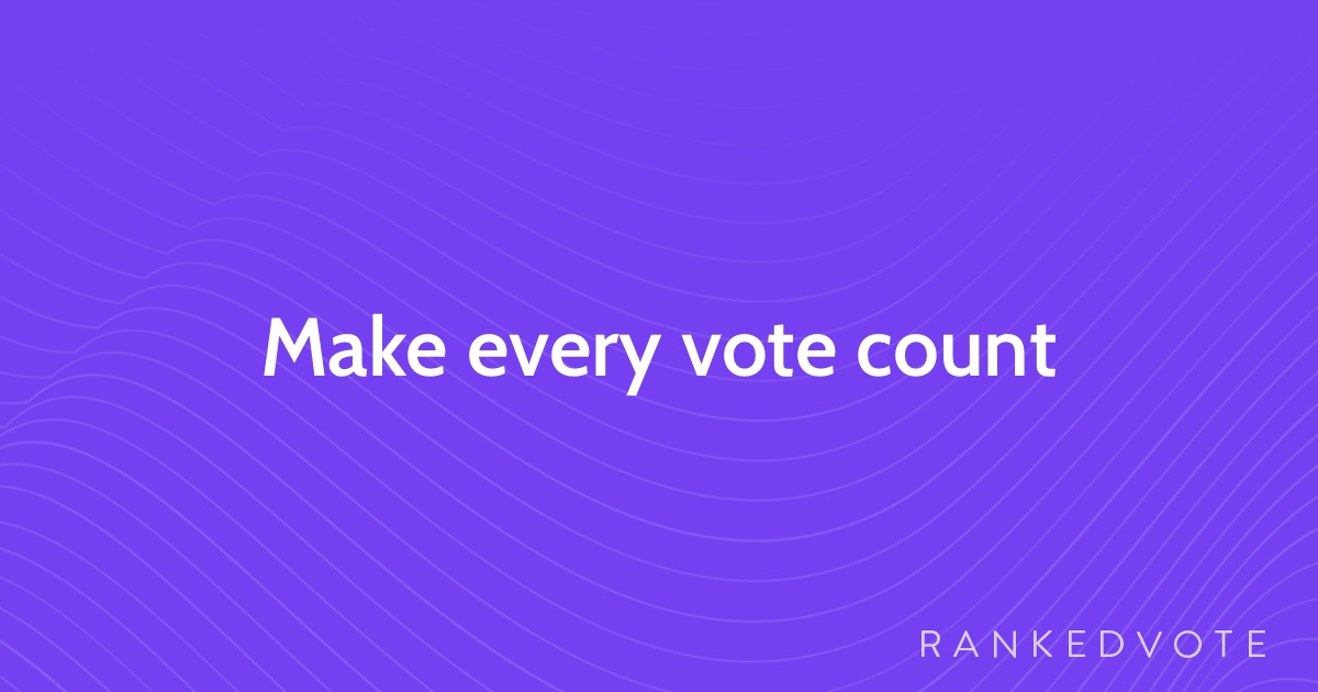 RankedVote Demo: Online Ranked-Choice Voting App