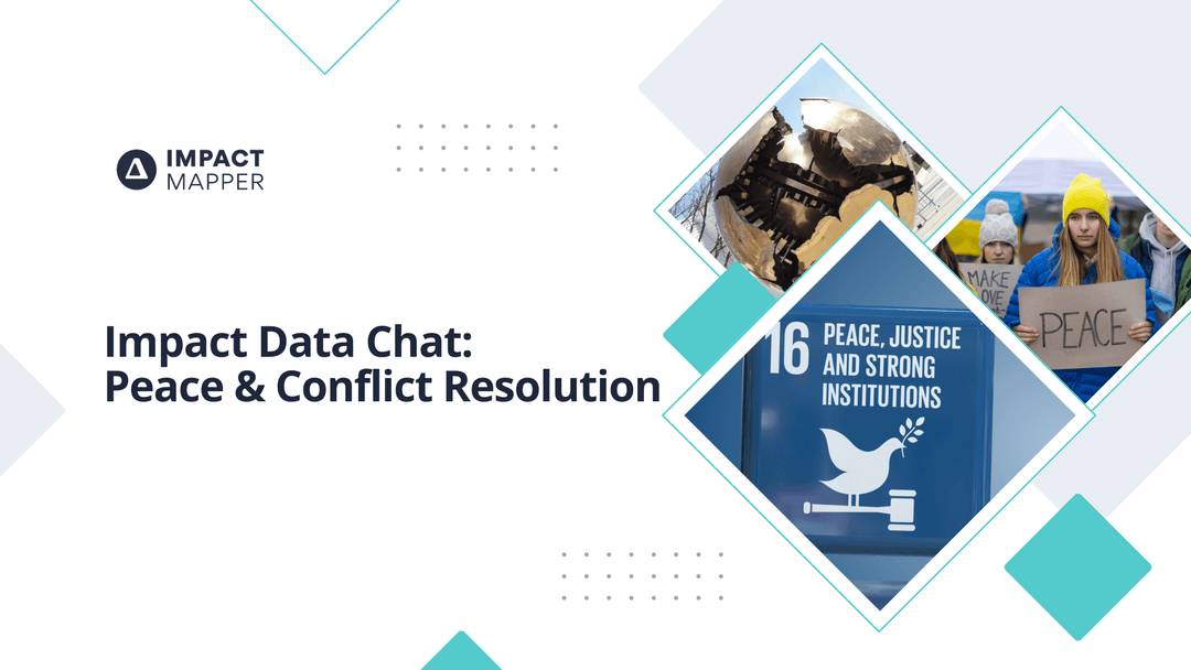 Impact Data Chat: Peace & Conflict Resolution – ImpactMapper Blog