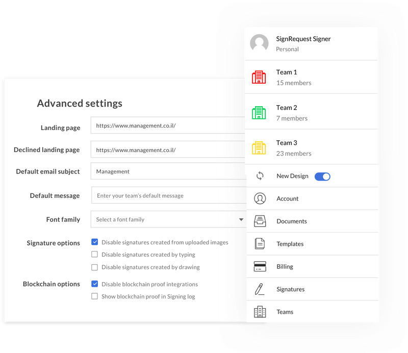 How e-signing works | SignRequest