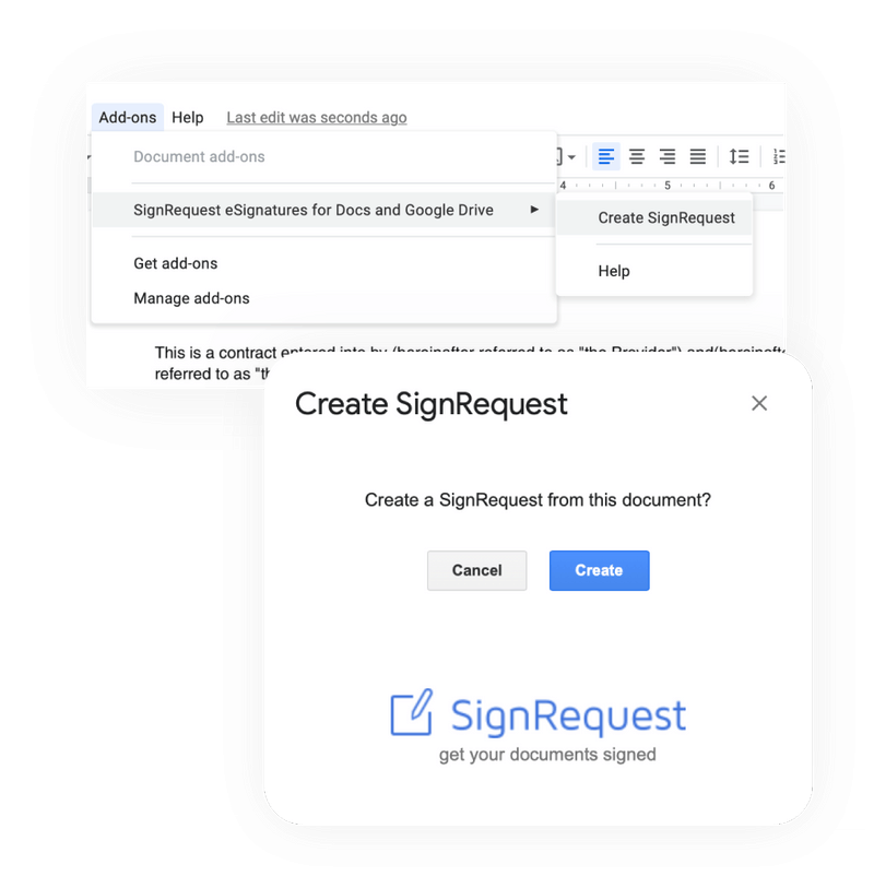 How e-signing works | SignRequest