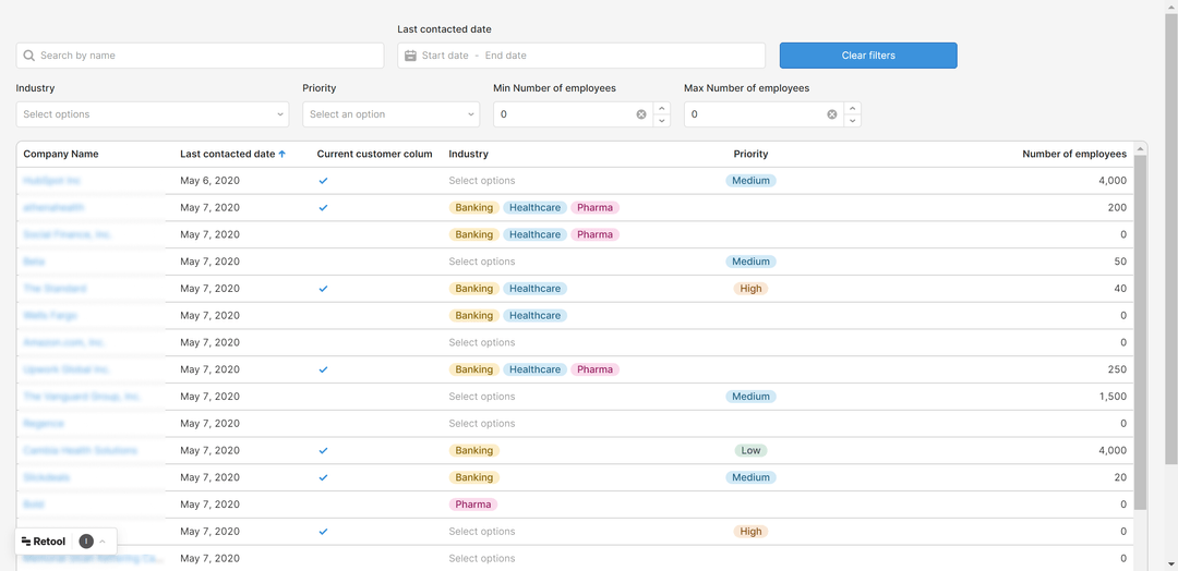 Retool Dynamic Tables: Step-by-Step Guide + Demo | Akveo Blog