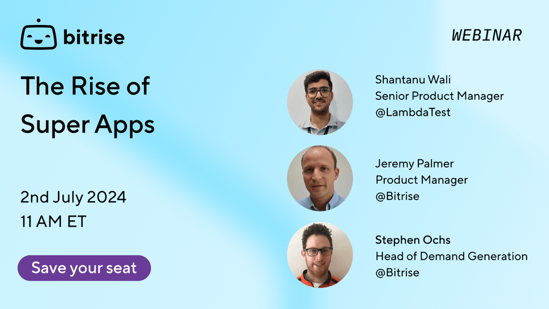 Continuous Integration and Delivery (CI/CD) Platform | Bitrise