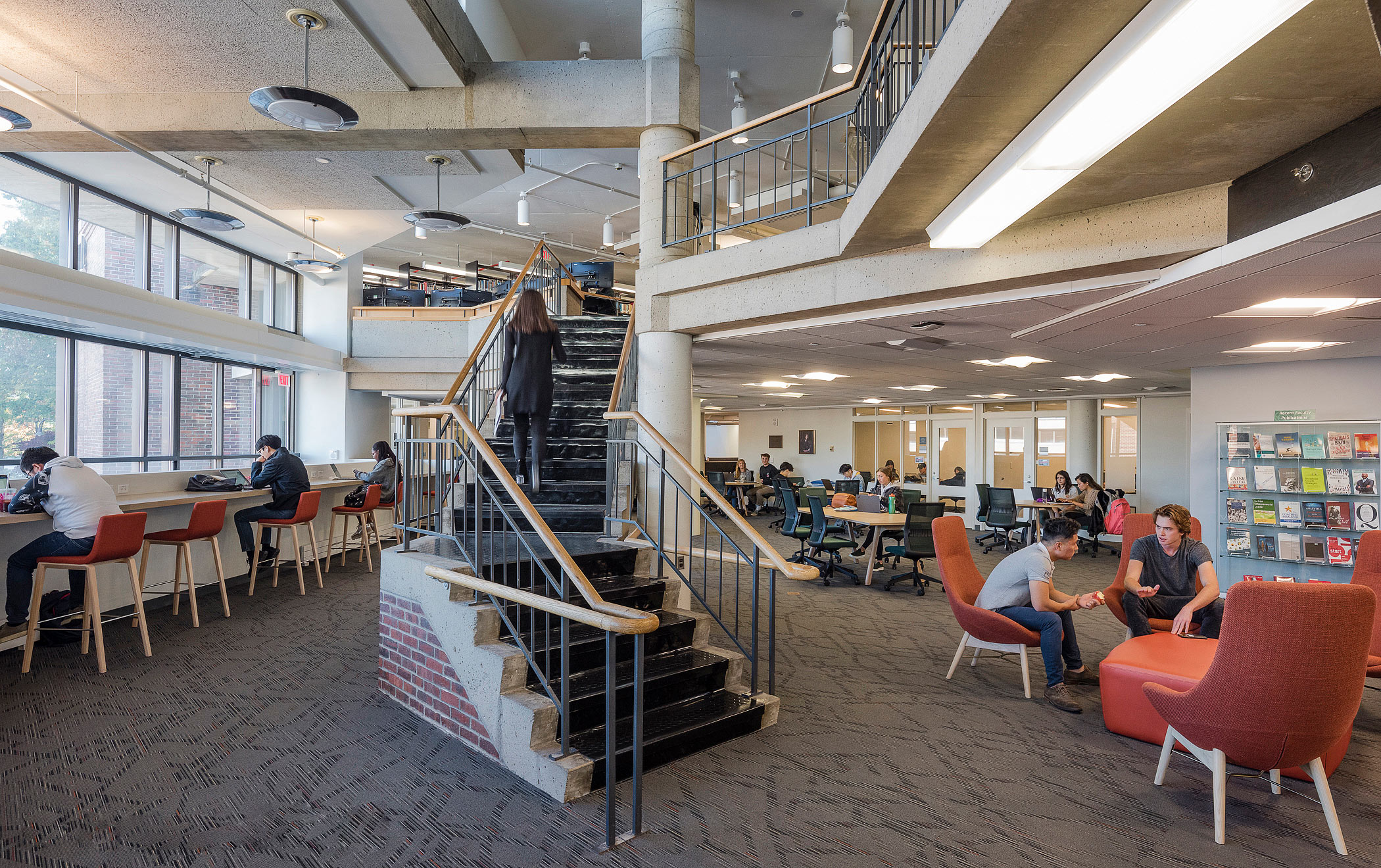 Babson Horn Library Renovations | Finegold Alexander Architects