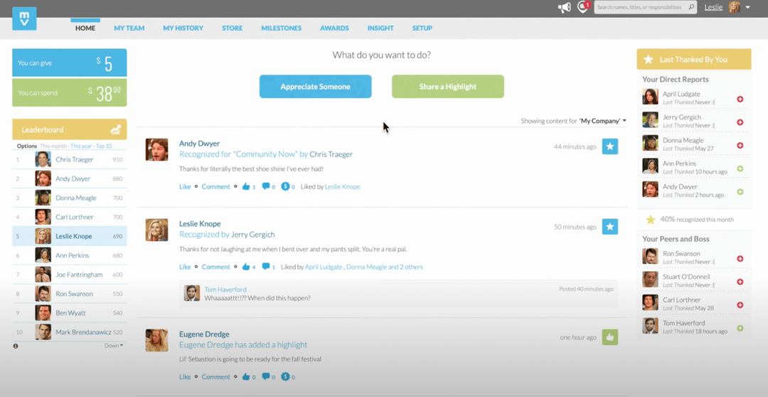 Top 12 Employee Recognition Platforms for Companies in 2025