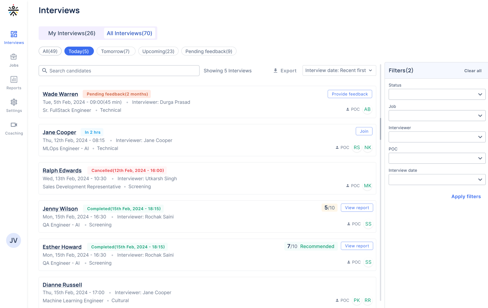 15 Best Video Interview Software Platforms of 2026