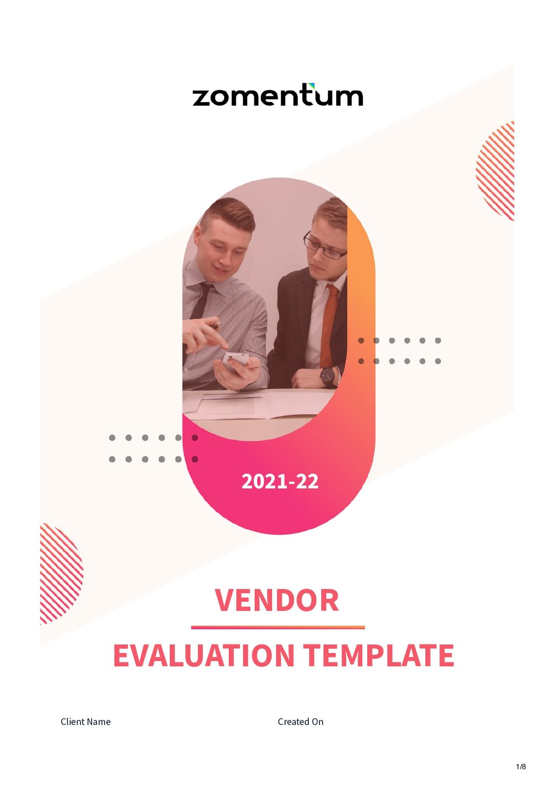 Vendor Evaluation Template (With Free Sample)