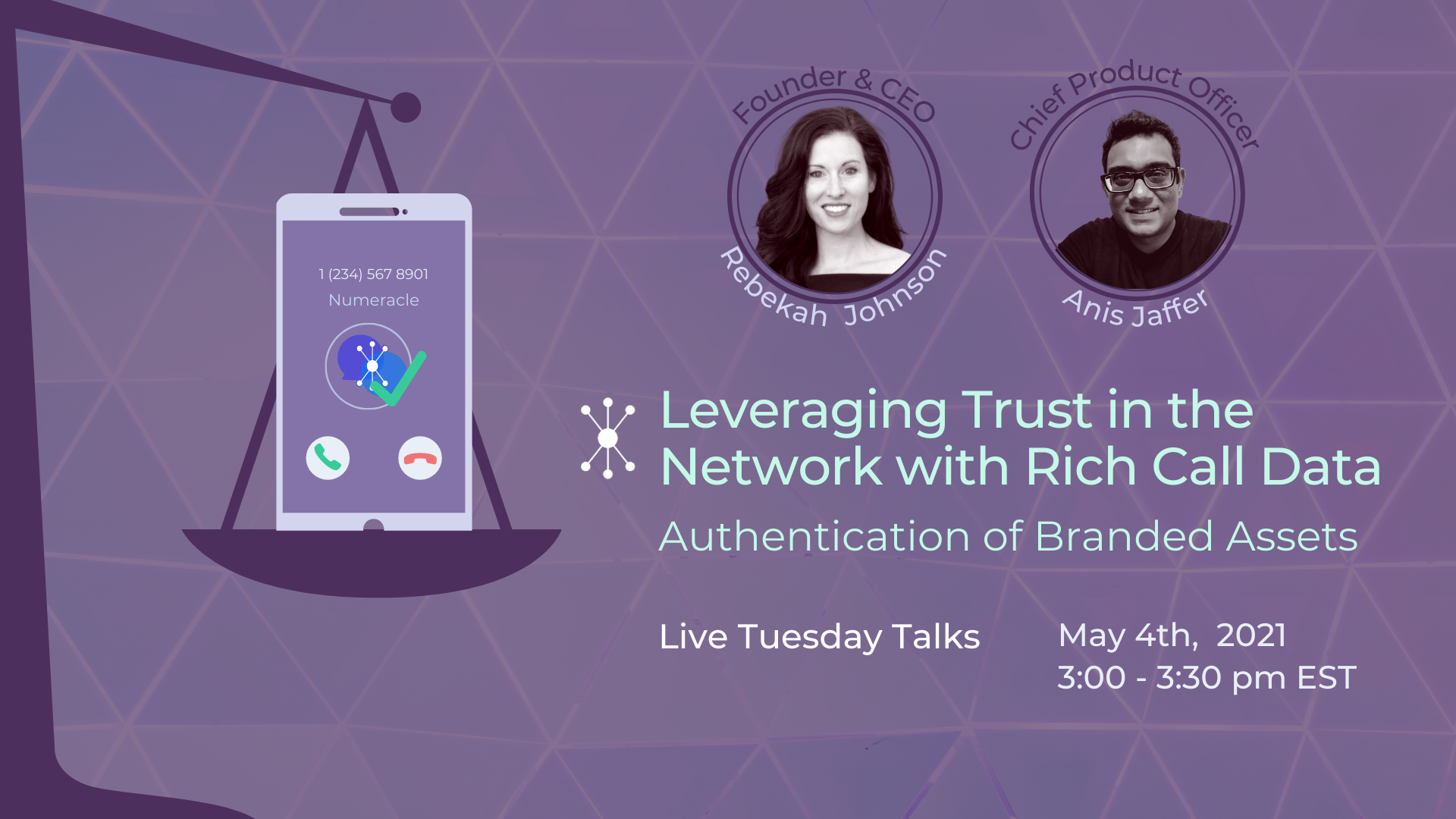 Building Trust in Communication Networks: Harnessing Rich Call Data