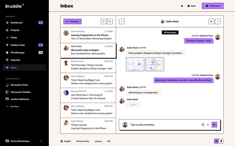 Bruddle - Neo brutalism UI kit for SaaS Dashboards