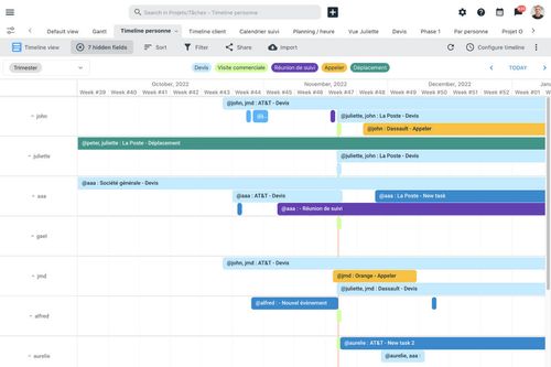 TimeTonic - Application de gestion de projet