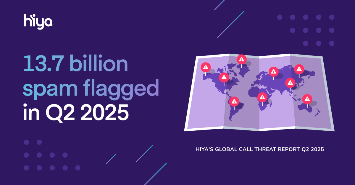 Phone Spam Report Q2 2025 | Hiya Call Threat Data