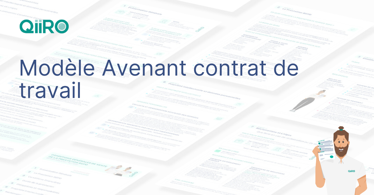 Modèle Avenant contrat de travail : modèle à télécharger (2024)