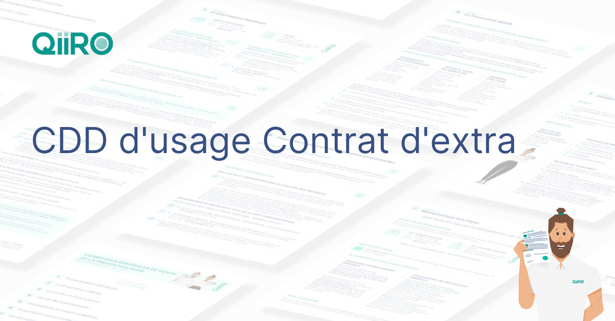 CDD d'usage Contrat d'extra : modèle à télécharger (2024)