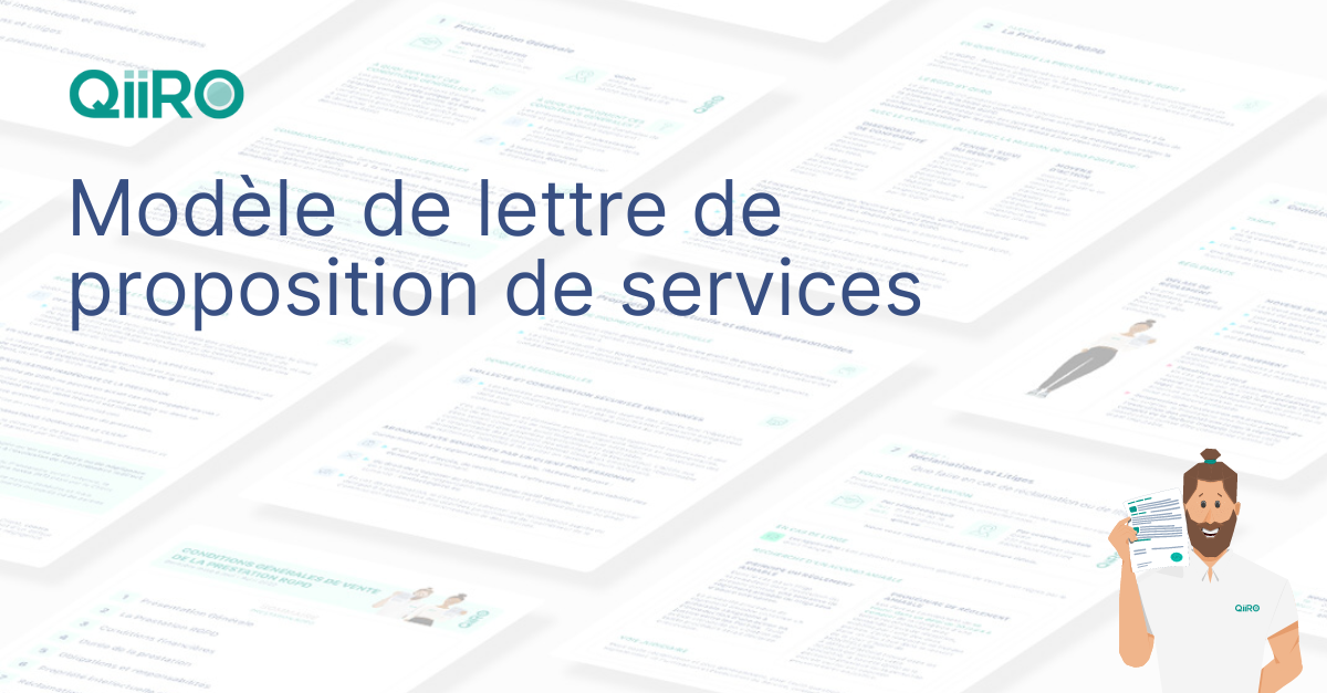 Lettre de proposition de services : modèle gratuit