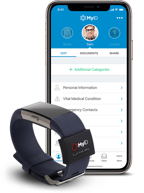 Medical ID Bracelet | MyID The Ultimate Medical ID System