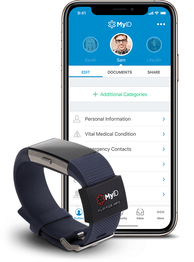 Medical ID Bracelet | MyID The Ultimate Medical ID System
