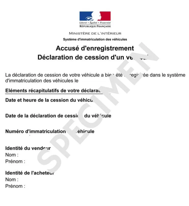 Certificat de cession : comment le remplir et l’envoyer