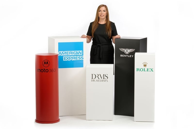 Product Display Plinths Hire or Buy - Plinths and Pedestals Ltd