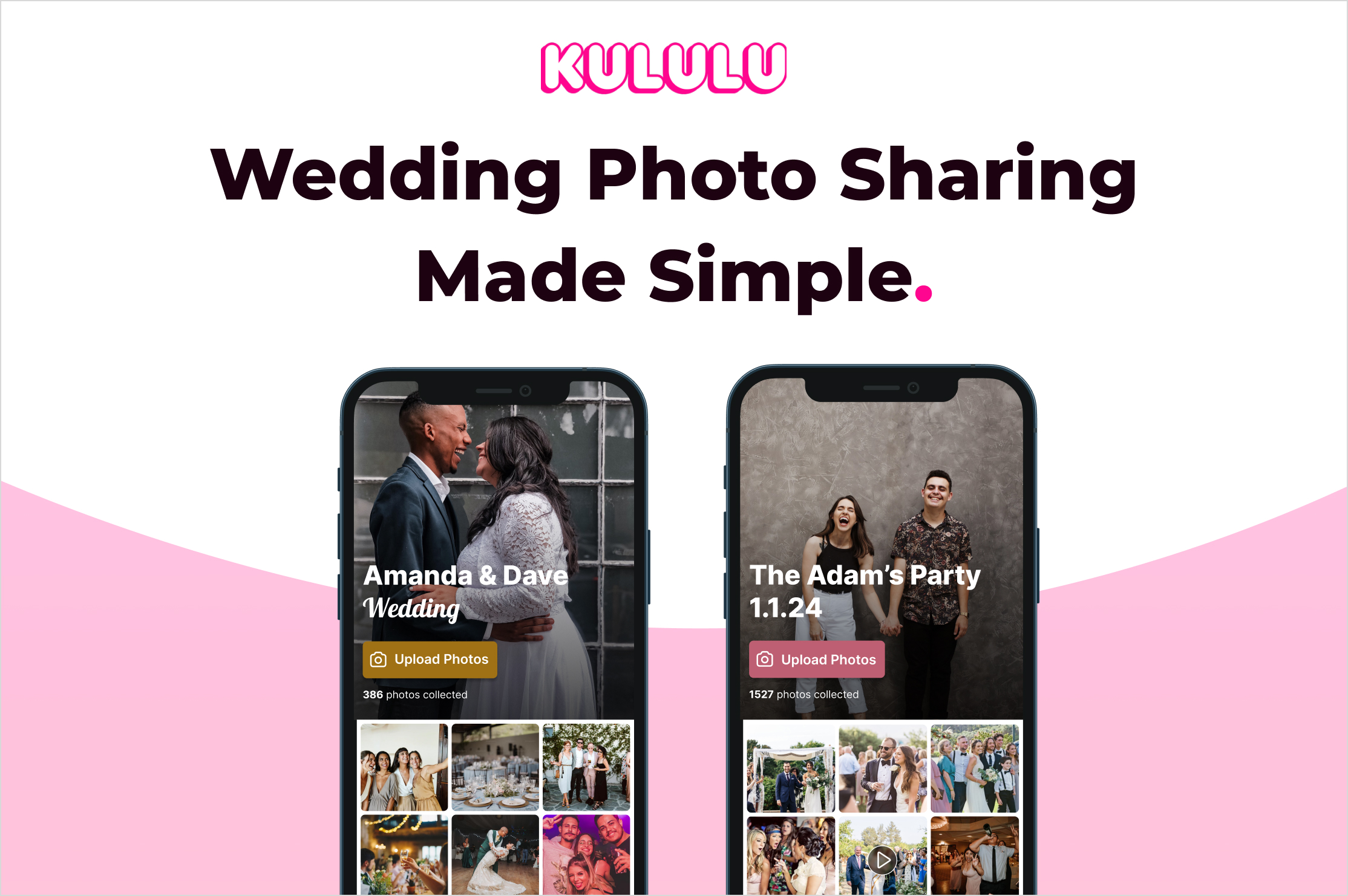 The #1 Wedding Photo Sharing App With QR Code | Easy & Free