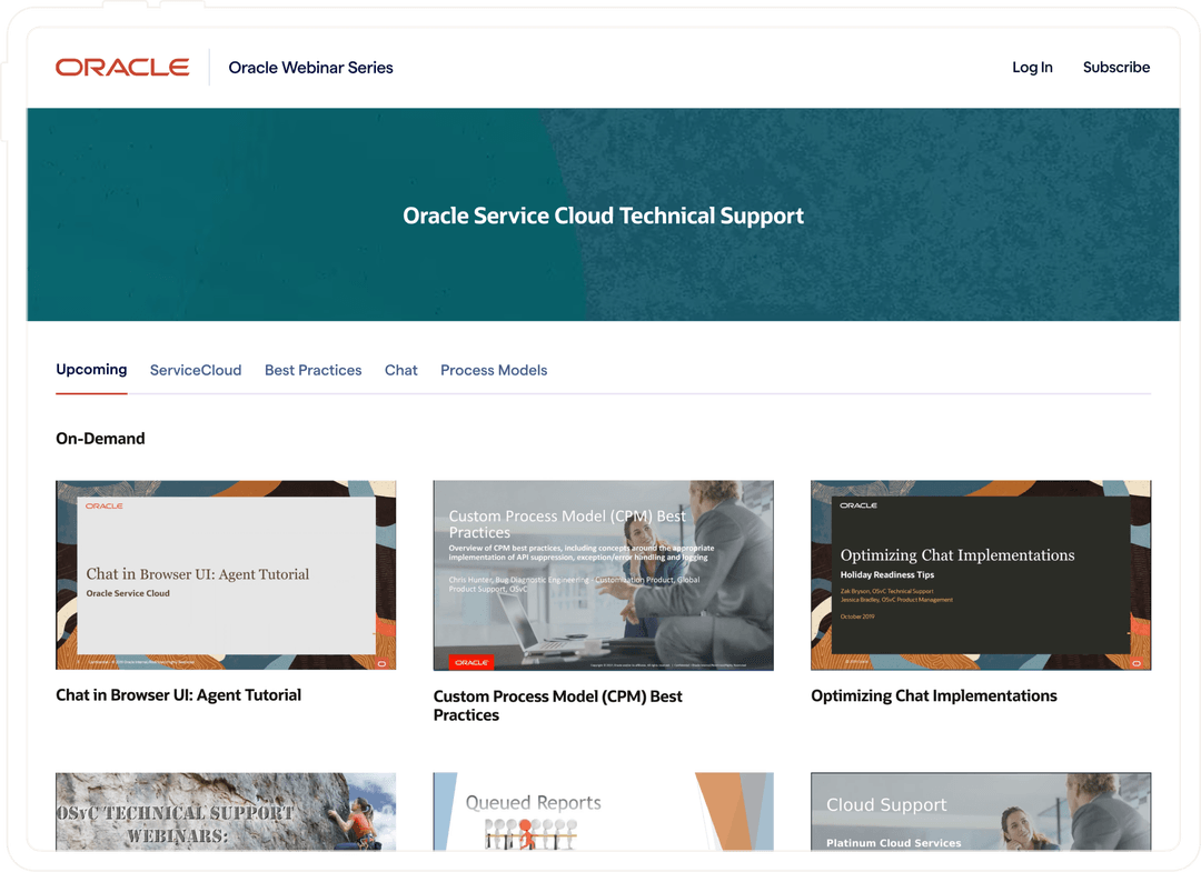 BigMarker Customer stories · Oracle