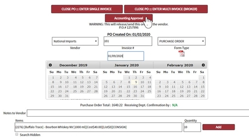 Bar Inventory Management Software | BinWise Pro