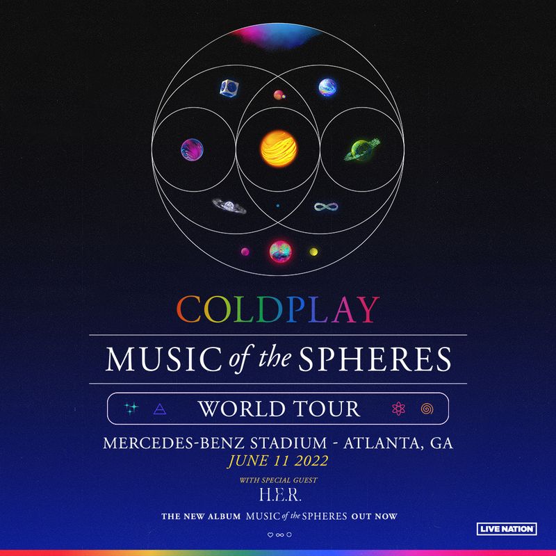 Coldplay Announces Music of the Spheres World Tour | Mercedes-Benz ...
