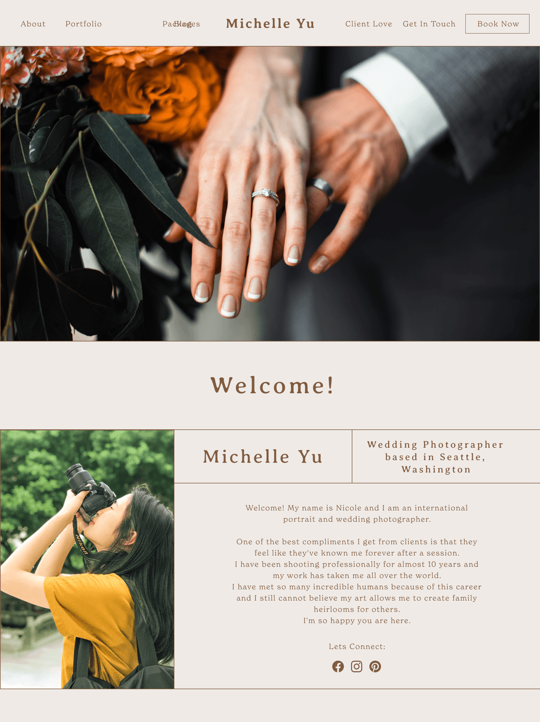 Focal Website & Booking System for Photographers