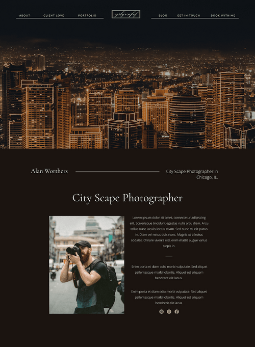 Focal Website & Booking System for Photographers