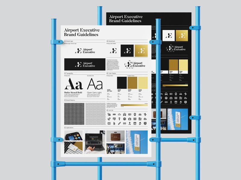 The One-Page Brand Guidelines Template | Brand Guidelines Sheet